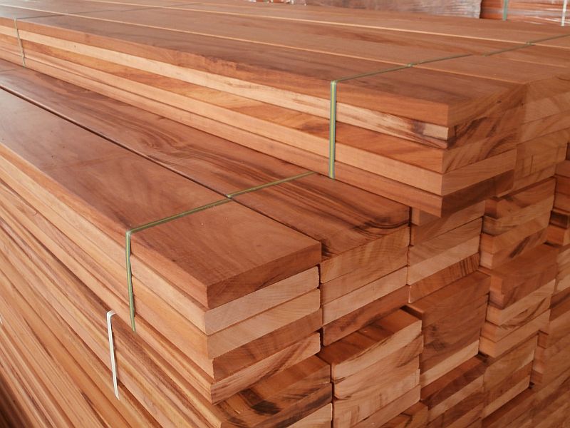 Hardhout planken van FSC hout - Van den Berg Hardhout