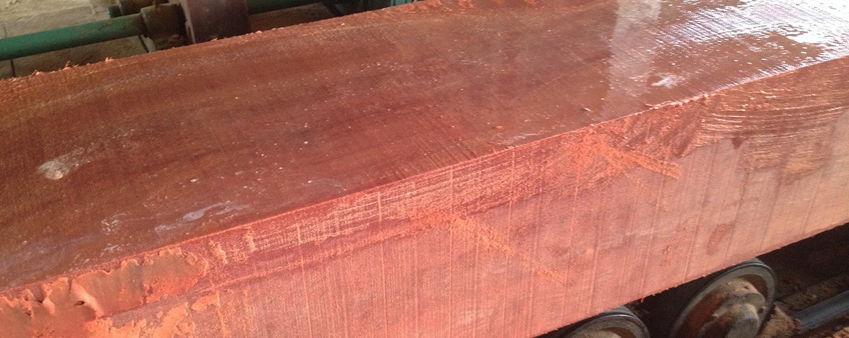 Hardwood sleepers and beams - Van den Berg Hardhout