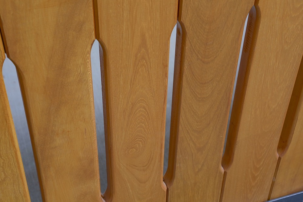 Hardwood stables fence - Van den Berg Hardhout
