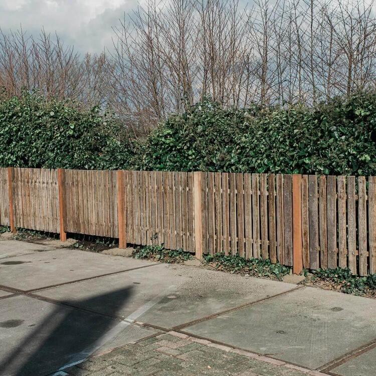 Circular fencing of hardwood - Van den Berg Hardhout