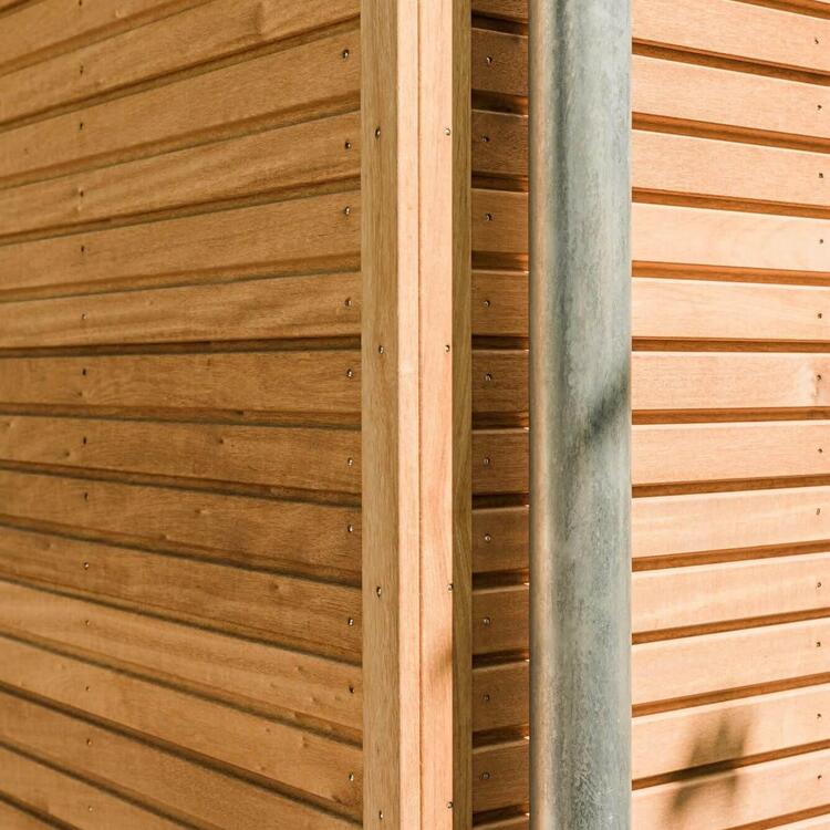 Louro gamela facade cladding - Van den Berg Hardhout